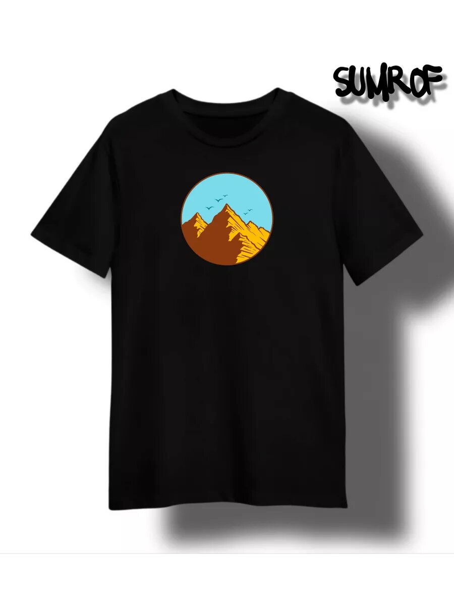 Футболка горы путешествия