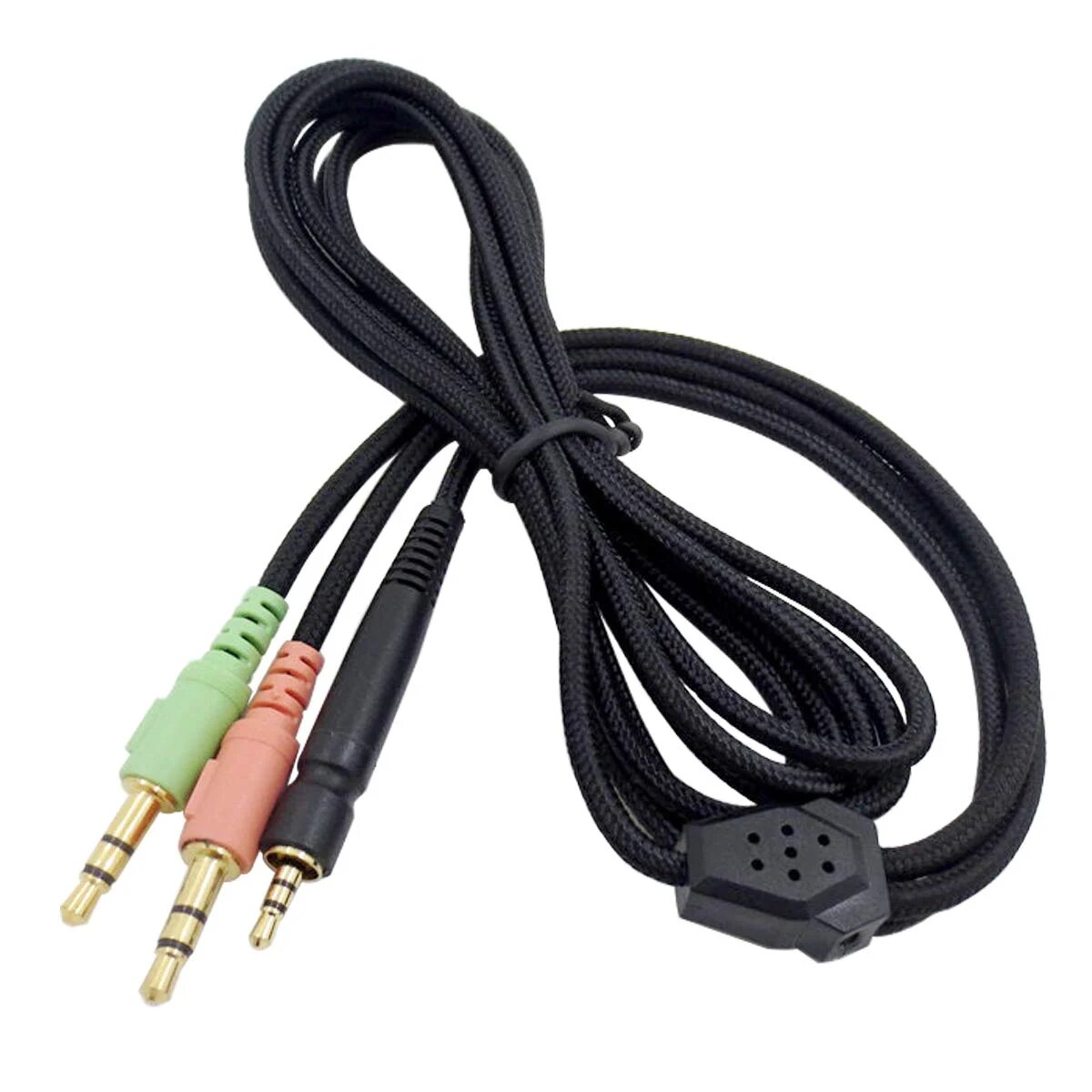Сменный плетеный кабель OFC для наушников Epos Sennheiser PC 373D 37X 38X GSP 350 500 600 601 H6Pro H3 Hybrid H3Pro