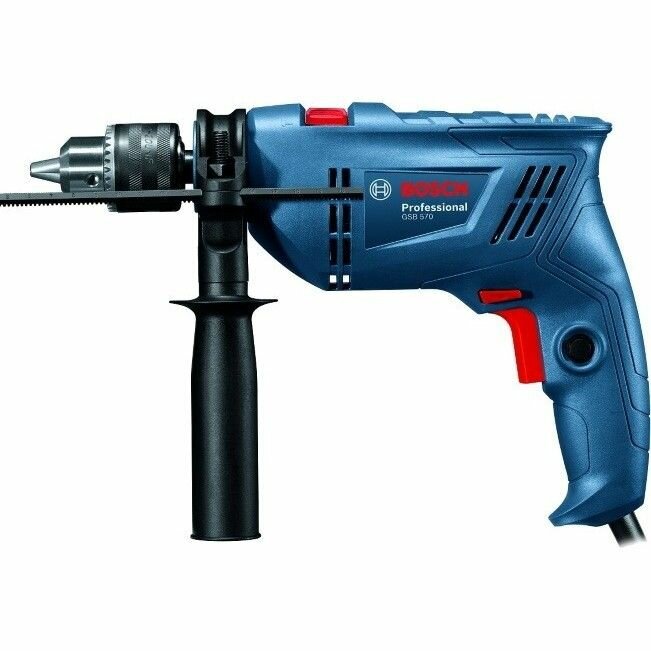 Дрель ударная Bosch GSB 570 06011b70r0