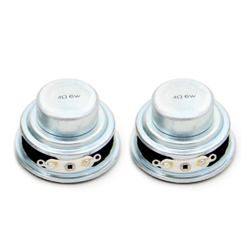 40 мм 1,5 Дюймовый Басовый Мультимедийный Динамик Внутренний Магнитный Мини Аудио Динамик 4 Ом 6 Вт Музыкальный Динамик Для Домашнего Кинотеатра 1ШТ