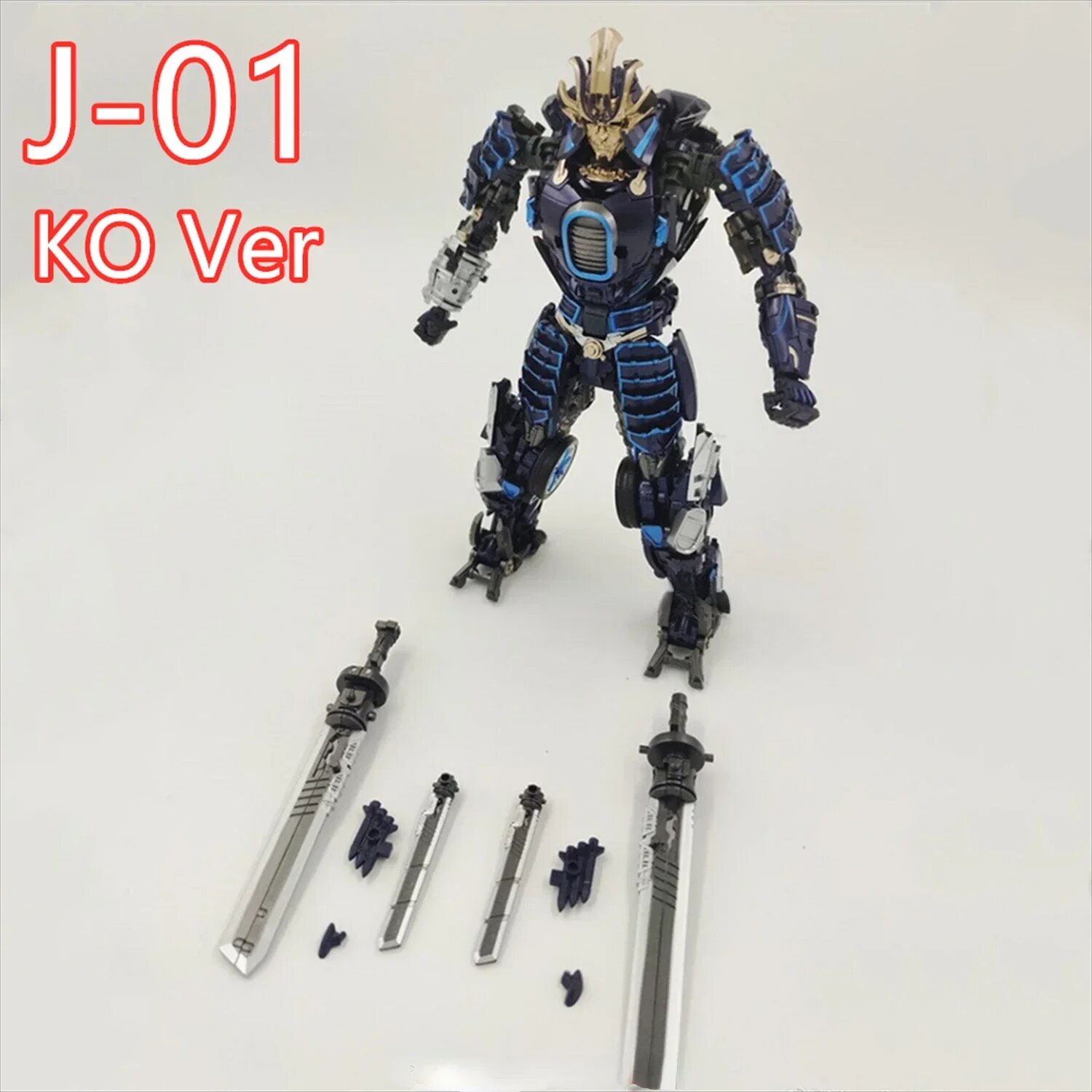 Трансформер Bandai J-01 Blue Samurai J01 Without Box
