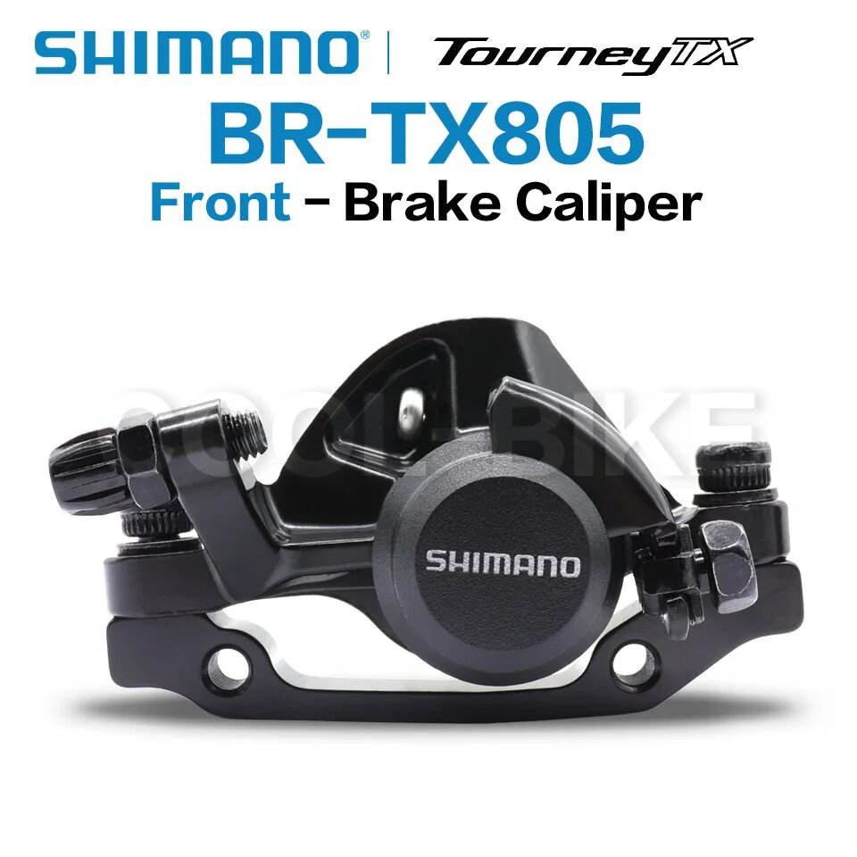 Shimano Tourney TX805 Механические дисковые тормоза черные Front