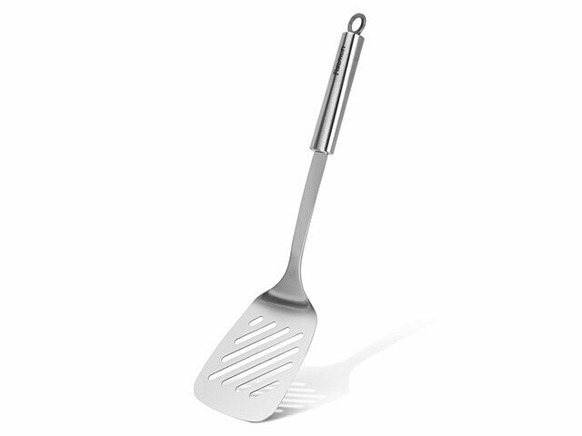 1230 FISSMAN Лопатка с прорезями ZONDA 34см (нерж. сталь)