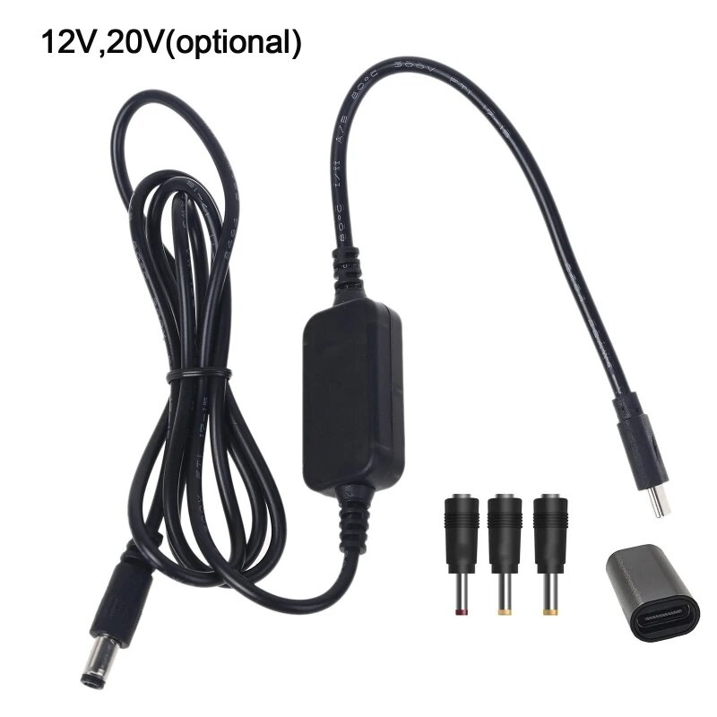 Кабель-адаптер OOTDTY USB C Type C PD на 12-20В 12V