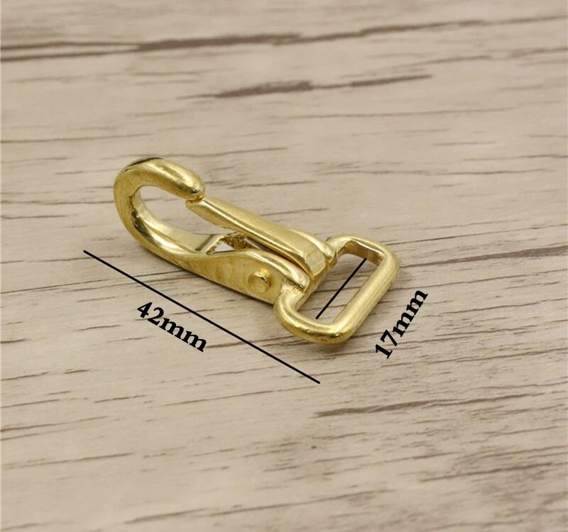 Латунный карабин CLOXY 42x17mm