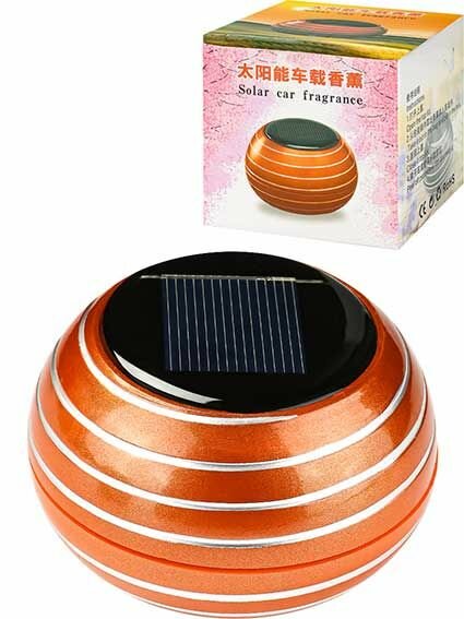 Ароматизатор для автомобиля Миленд На Солнечной Батарее, "Форма" красный, 6,5х4,5 см (АР-4194)