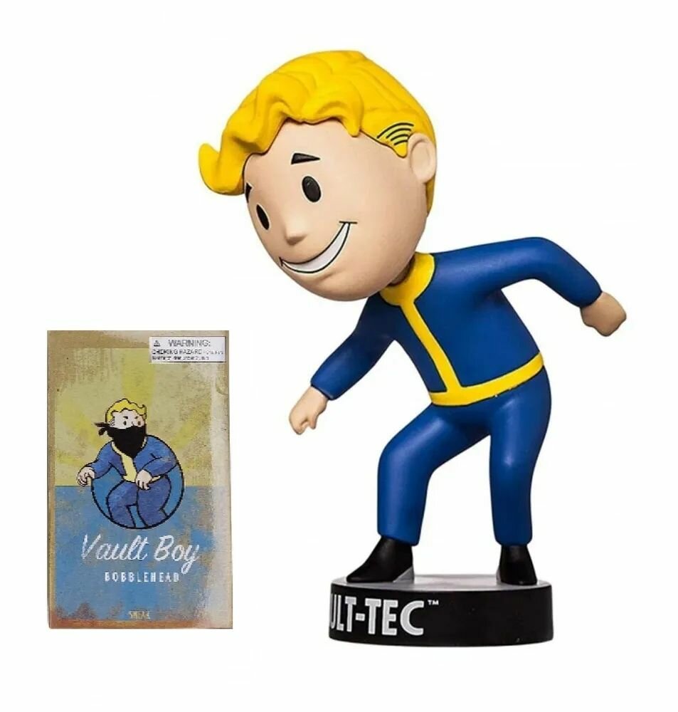 Фигурка Фоллаут Волт Бой Спич / Fallout Vault Boy 3# (12см)