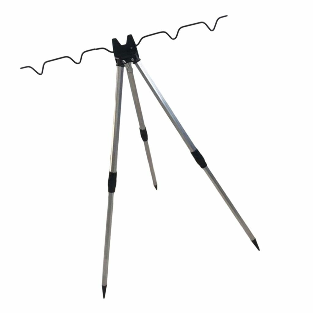 (1 шт.) Треугольный кронштейн для удочки-2 секции по 80 см