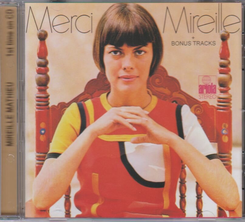 Mireille Mathieu - Merci Mireille + 7 bonus tracks (1970/2024) Переиздание