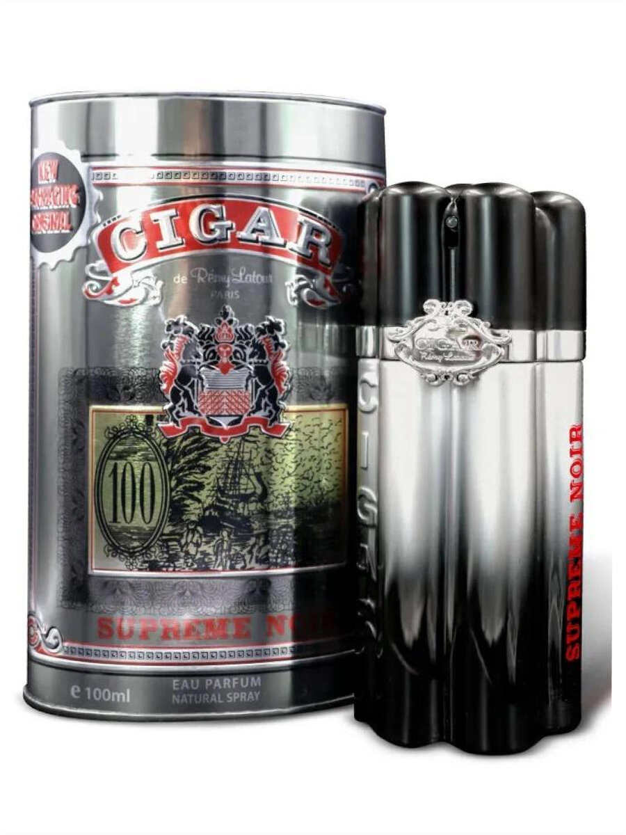 Парфюм Remy Latour Supreme Noir Cigar, фужерный, мужской, 100 мл