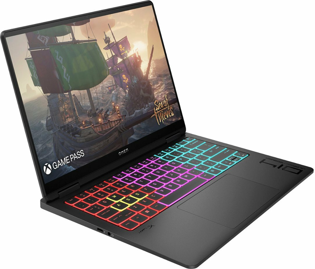 Ноутбук HP OMEN Transcend 14 120Hz 3K OLED Intel Core Ultra 7-255H\32GB\1TB RTX 5060 Shadow Black (14-fb1013dx)