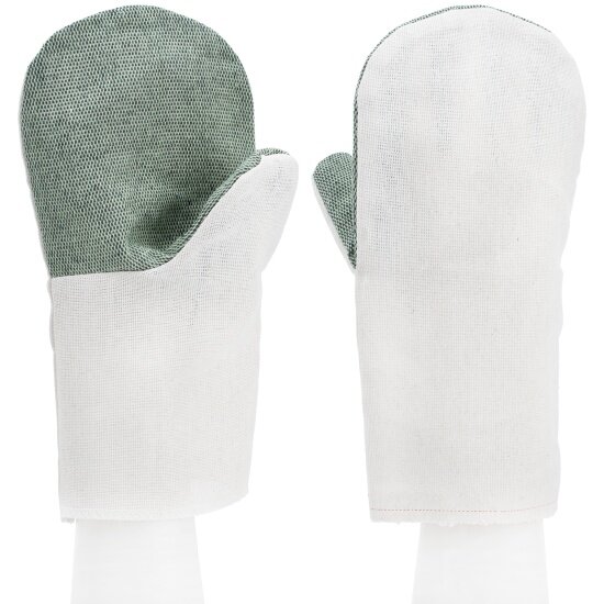 Рукавицы Сибртех х/б с брезентовым наладонником 2 размер 68130