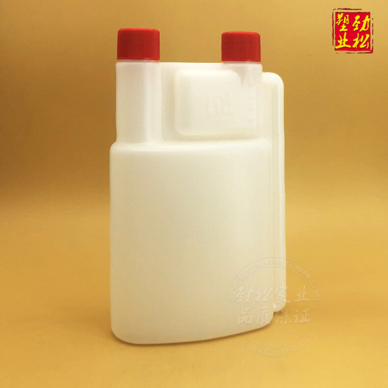 Бутылка с двойным горлышком ds pet pressure, 100-120мл, полупрозрачная