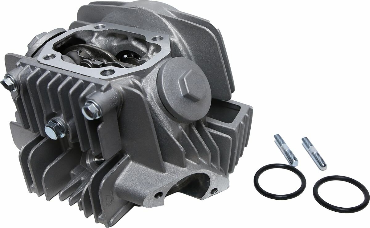 Головка цилиндра (ГБЦ) YX 125 1P53FMI в сборе на мотоцикл, питбайк, эндуро.