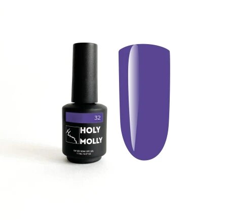 Гель - лак Holy Molly №32 11ml безопасный, гипоаллергенный, самовыравнивающий