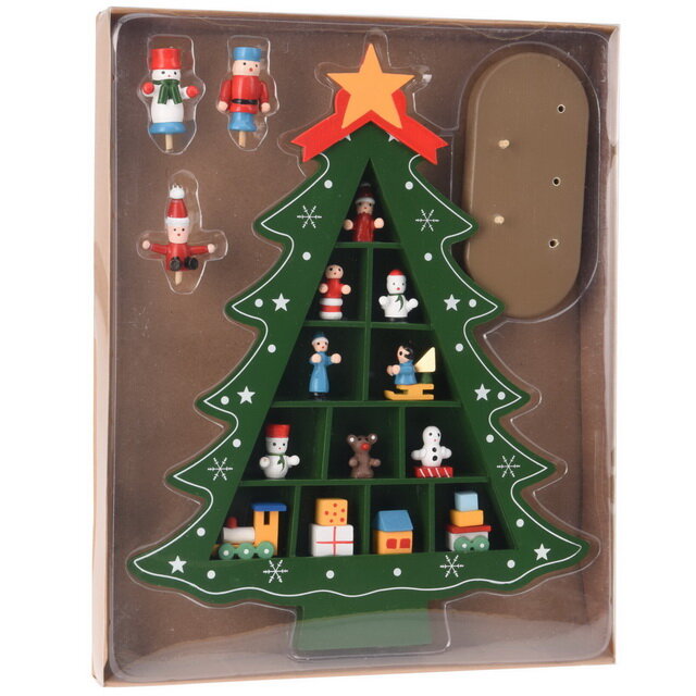 Сувенирная елка с игрушками Julemoro 31 см, зеленая, Koopman, GR9002310