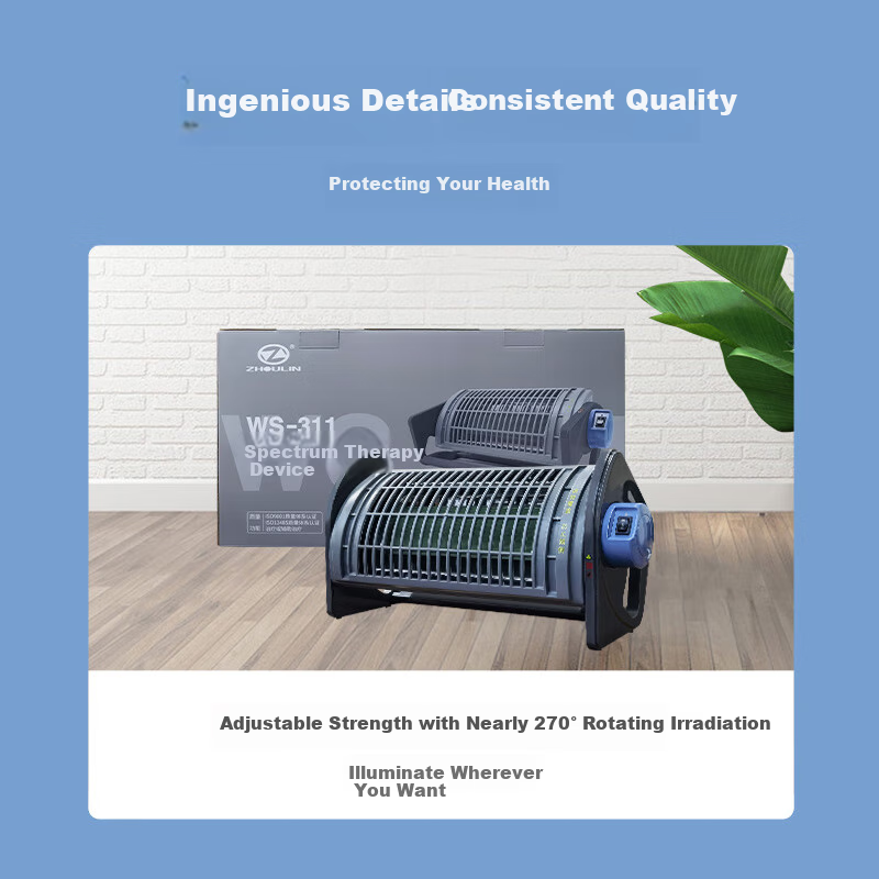 ZHOULIN Therapeutic Device WS-311 Infrared Heat Lamp Therapy Device for Bone and Joint Pain Chronic Gastritis Auxiliary Treatment