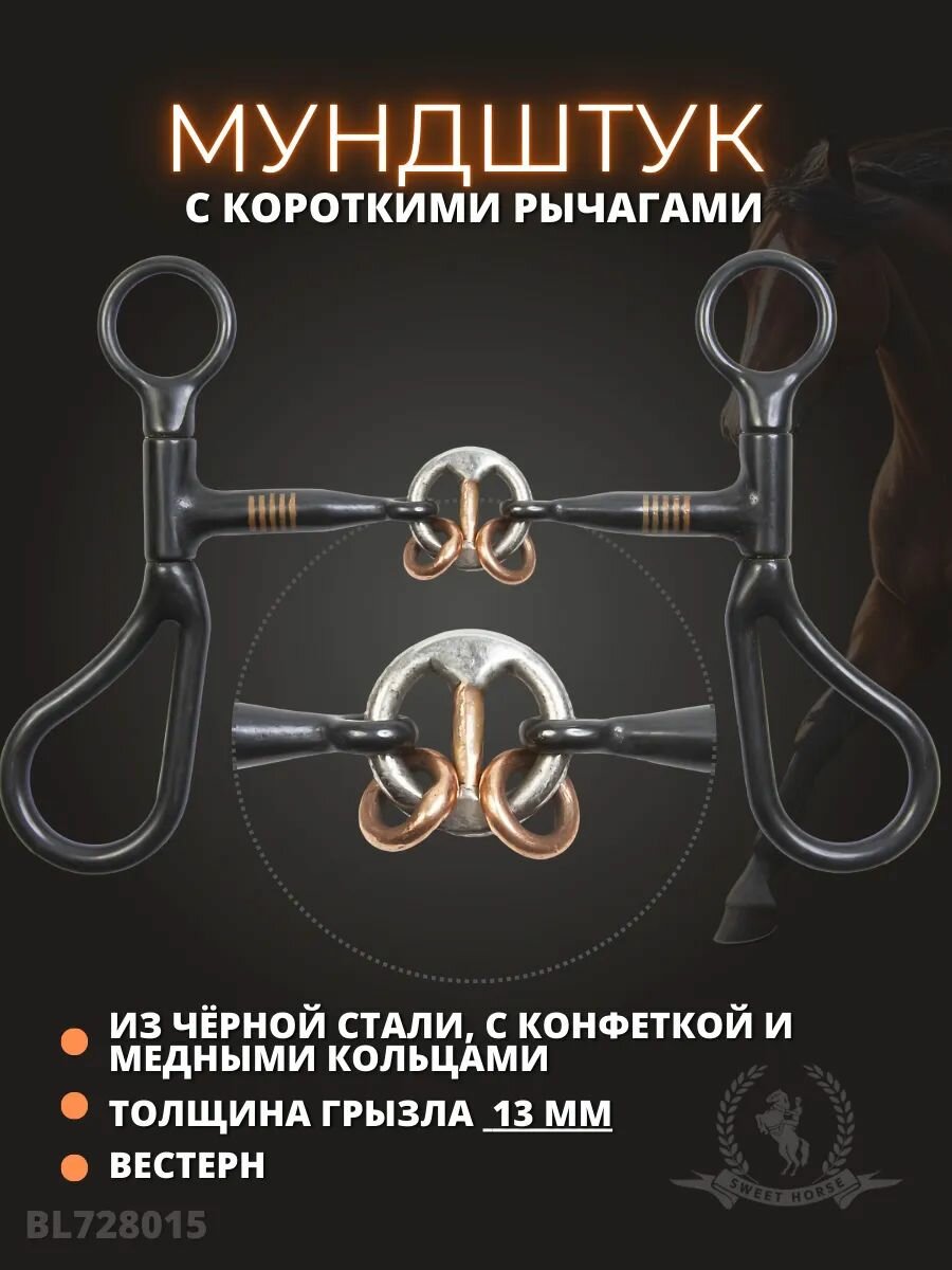 Мундштук с короткими рычагами