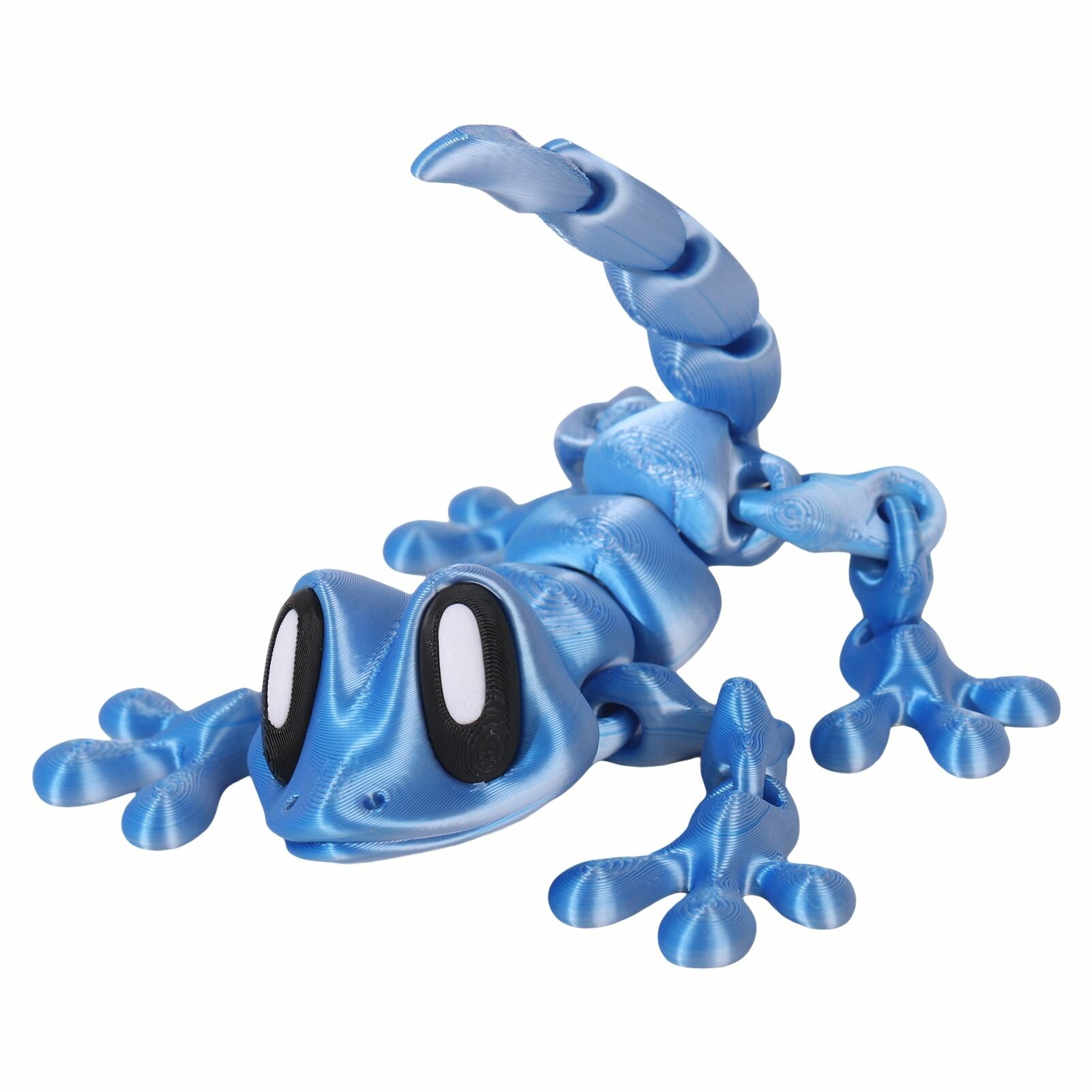 3D-печатная магнитная фигурка геккона