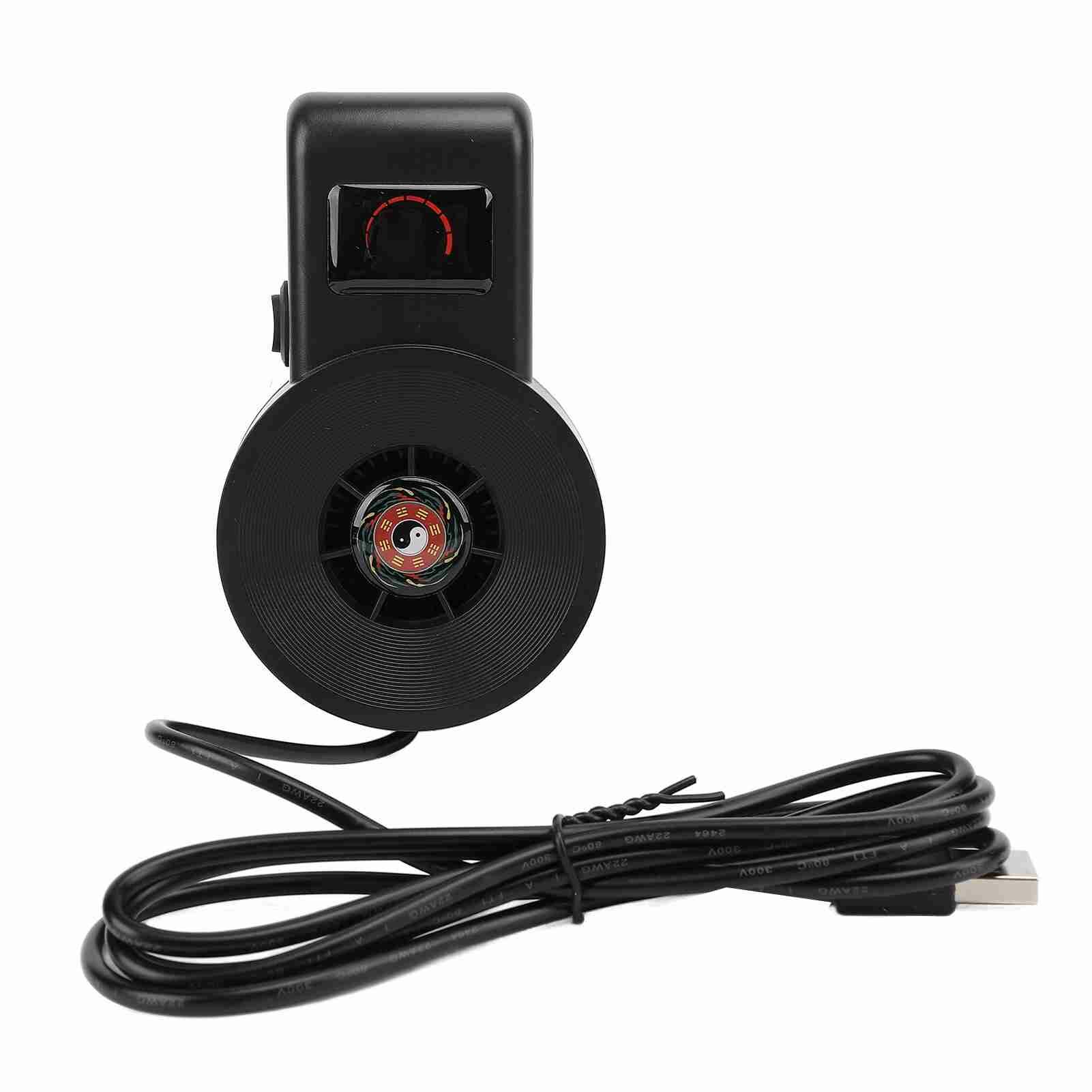 USB вентилятор-охладитель для аквариума (черный, бесшумный)