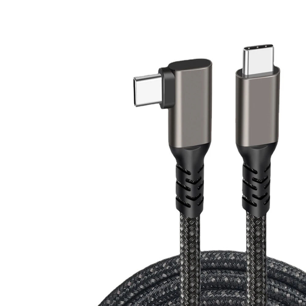 Кабель USB C 3.2 Gen 2 Type C - USB C, 20 Гбит/с, 4K при 60 Гц, видео VR, кабель для передачи данных, 5 А, 100 Вт, PD, быстрая зарядка для ноутбука Macbook Pro iPad