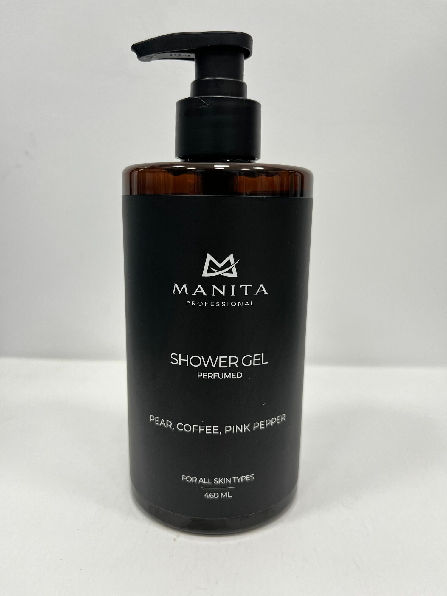 MANITA, Гель для душа парфюмированный Pear, Coffee, Pink Pepper, 460 мл