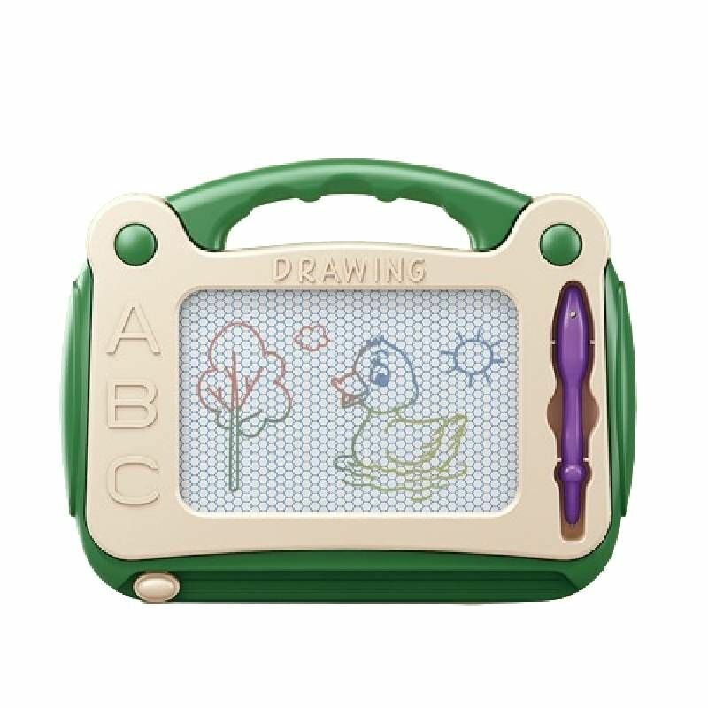 Яркая магнитная доска для рисования и письма для детей, развивающая и увлекательная, зеленый