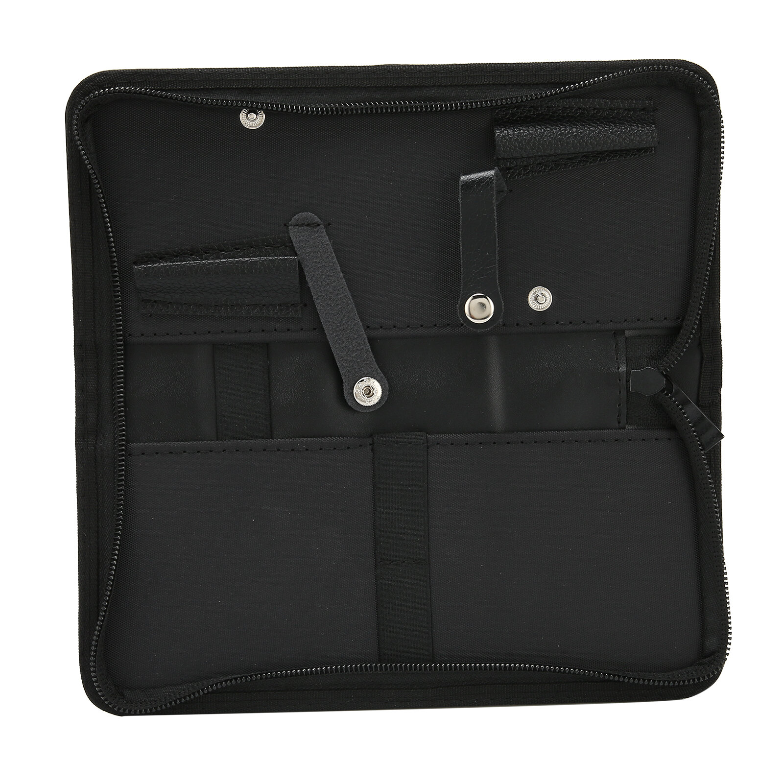 PU Leather Salon Scissors Bag Waterproof Hair Clip Comb Hairdressing Tool Storage