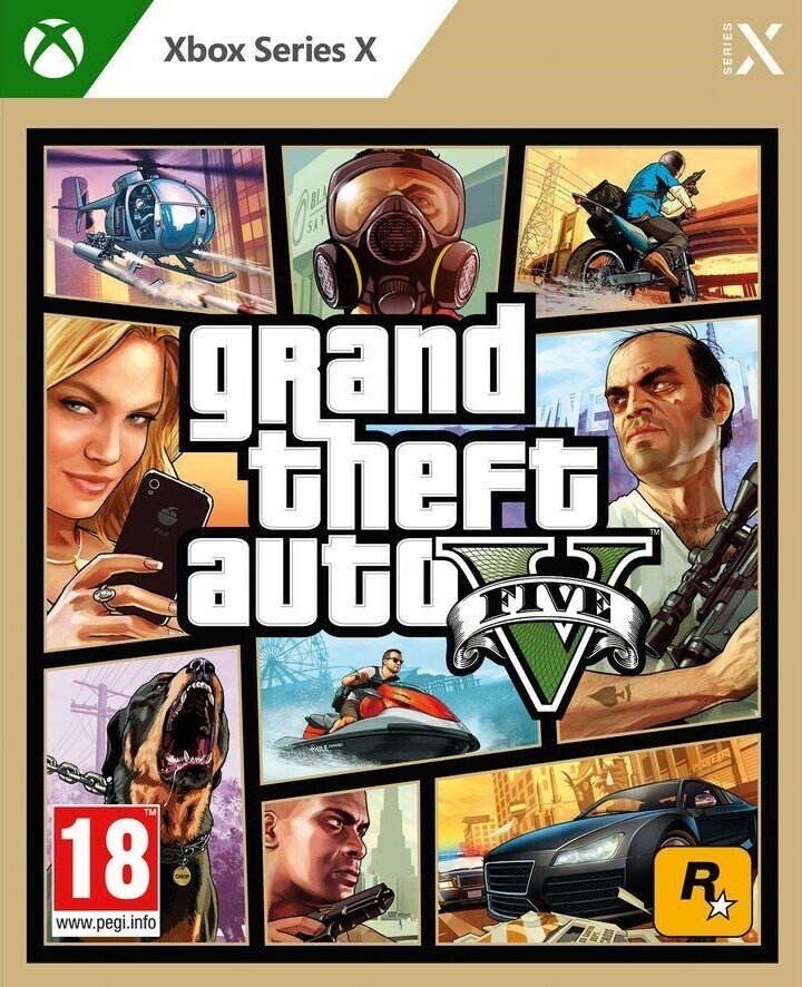 Игра Grand Theft Auto V (GTA 5) (Xbox Series X) (rus sub)