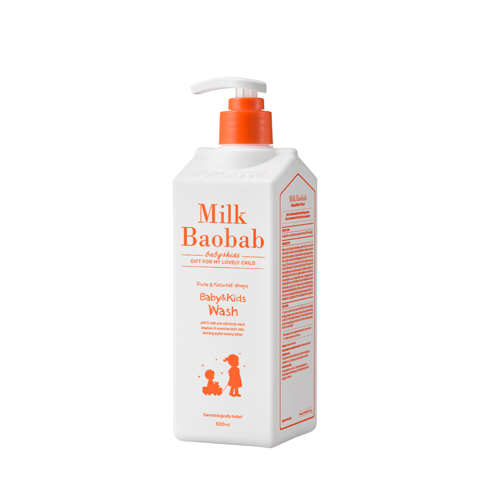 Гель MILK BAOBAB Baby&Kids для душа детский Milk Baobab Baby&Kids Wash, 500 ml