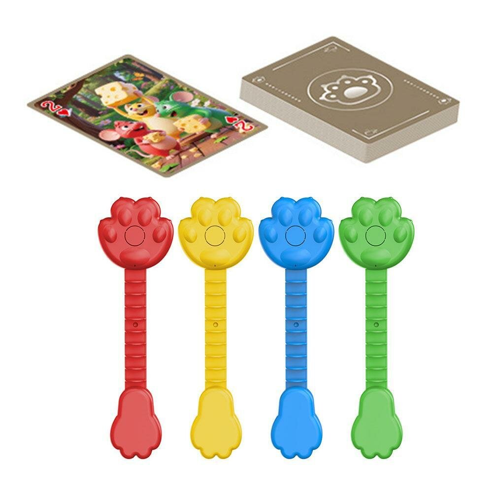 Настольная игра в кошки-мышки, дошкольное образование, рефлексы, тренировка концентрации