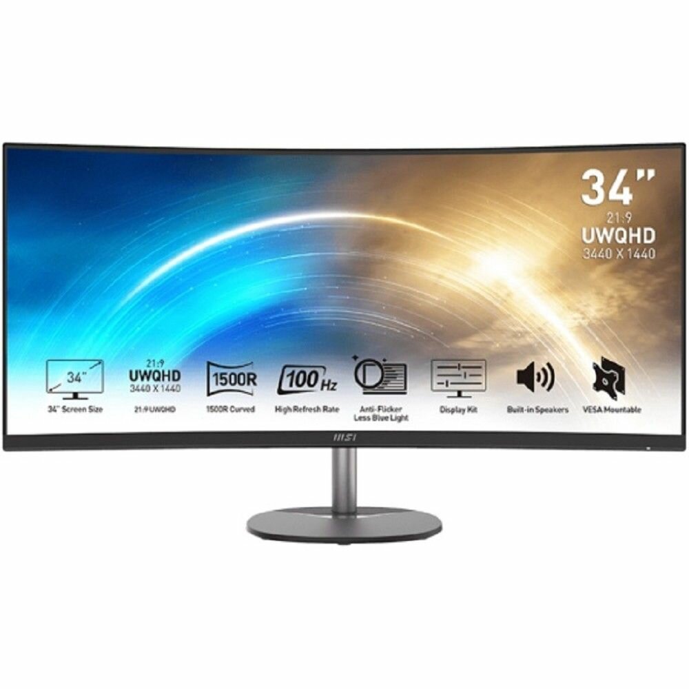 MicroStar Монитор MSI PRO 34" MP341CQ