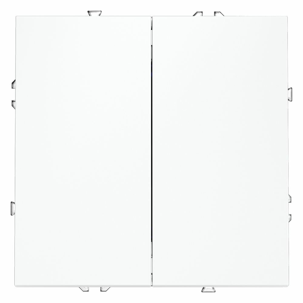 Выключатель 2-кл. СП S70 10А с самовозвратом механизм бел. матов. Voltum VLS020602