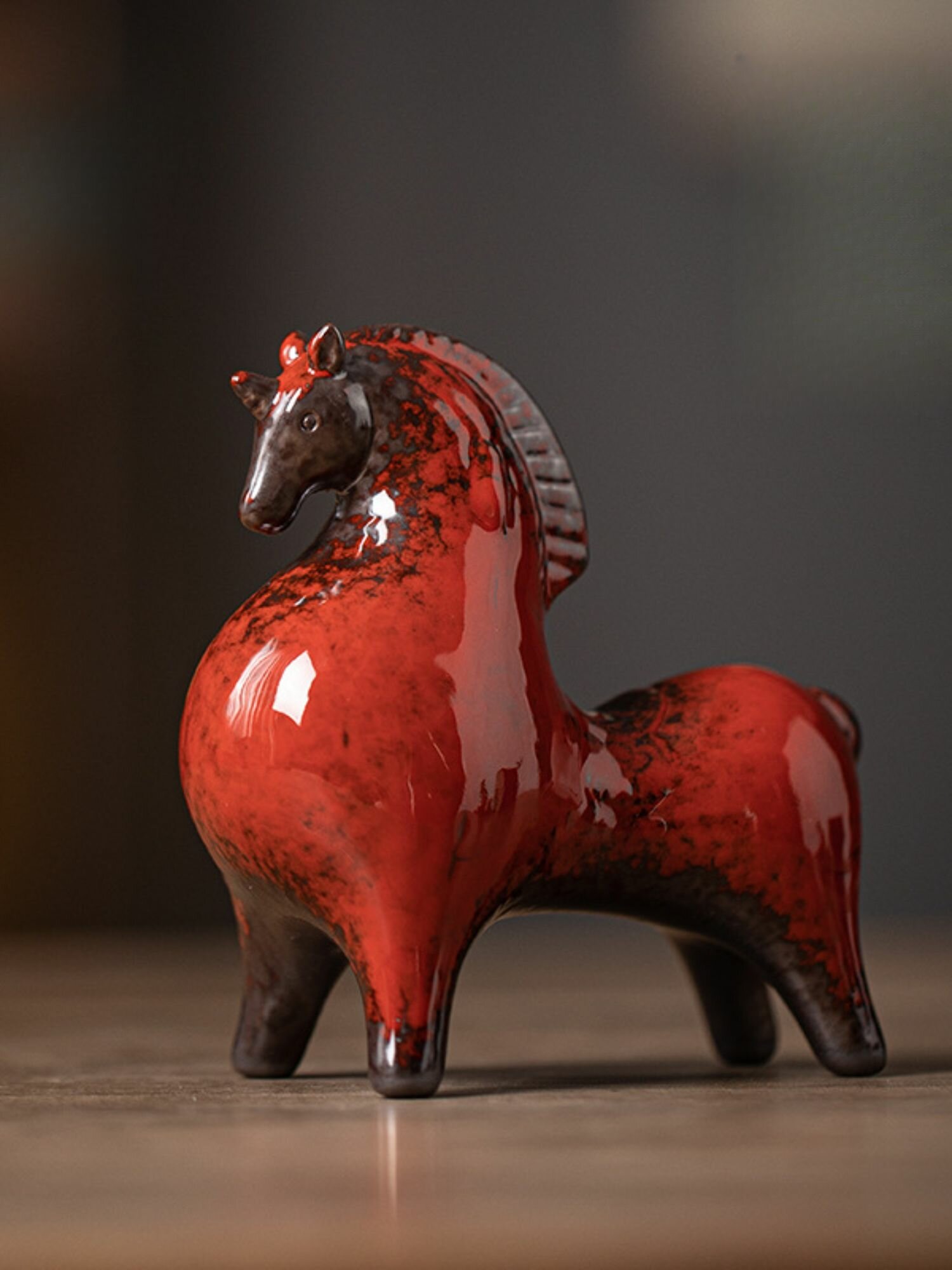 Статуэтки для помещений, Лошади, украшения в виде животных，Anderlen