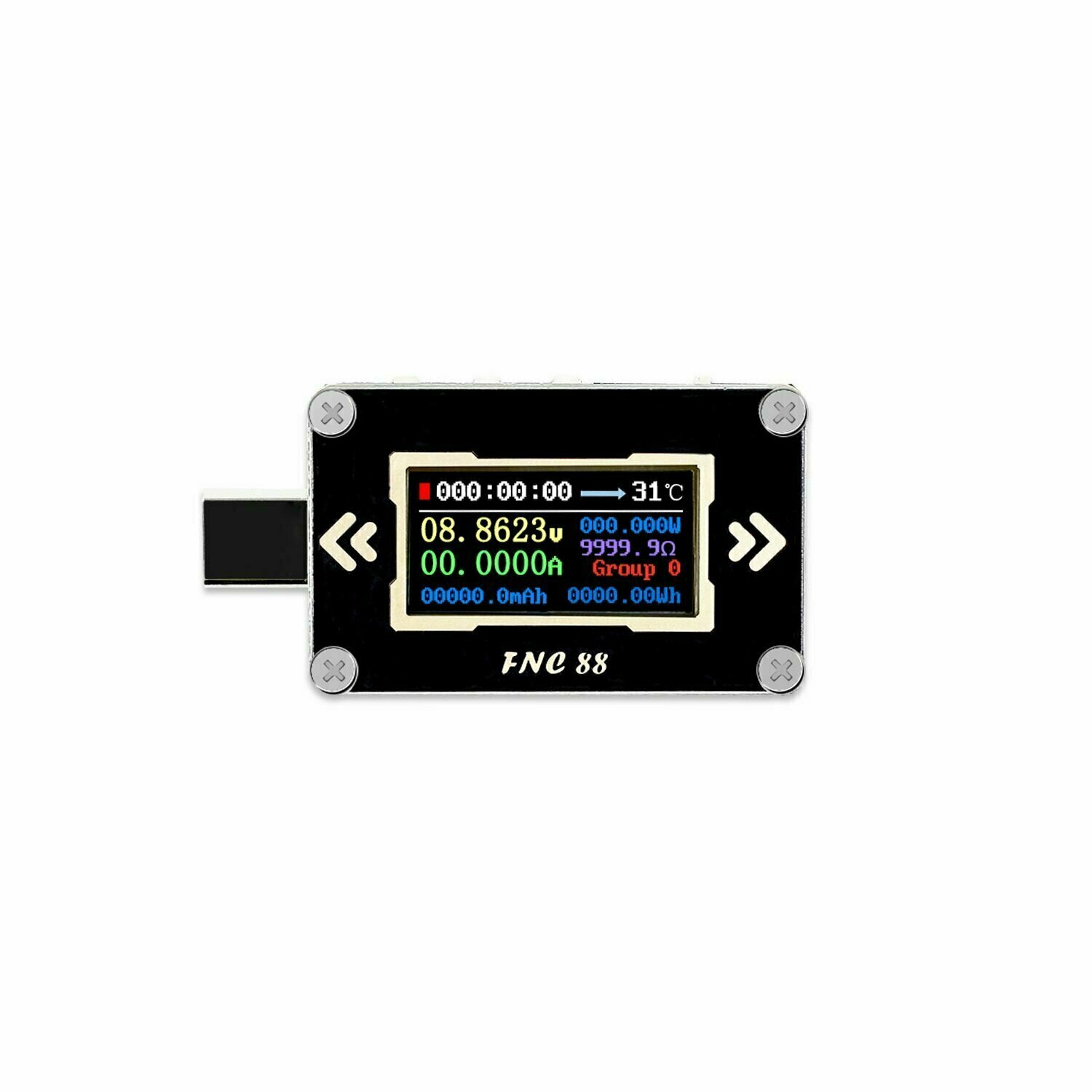 FNB28 Тестер тока и напряжения USB QC2.0/QC3.0/FCP/SCP/AFC Протокол быстрой зарядки Тест емкости триггера