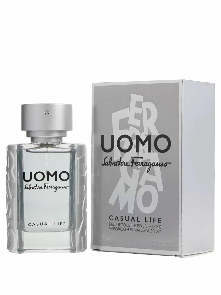 Salvatore Ferragamo Uomo Casual life Туалетная вода Мужская 50мл