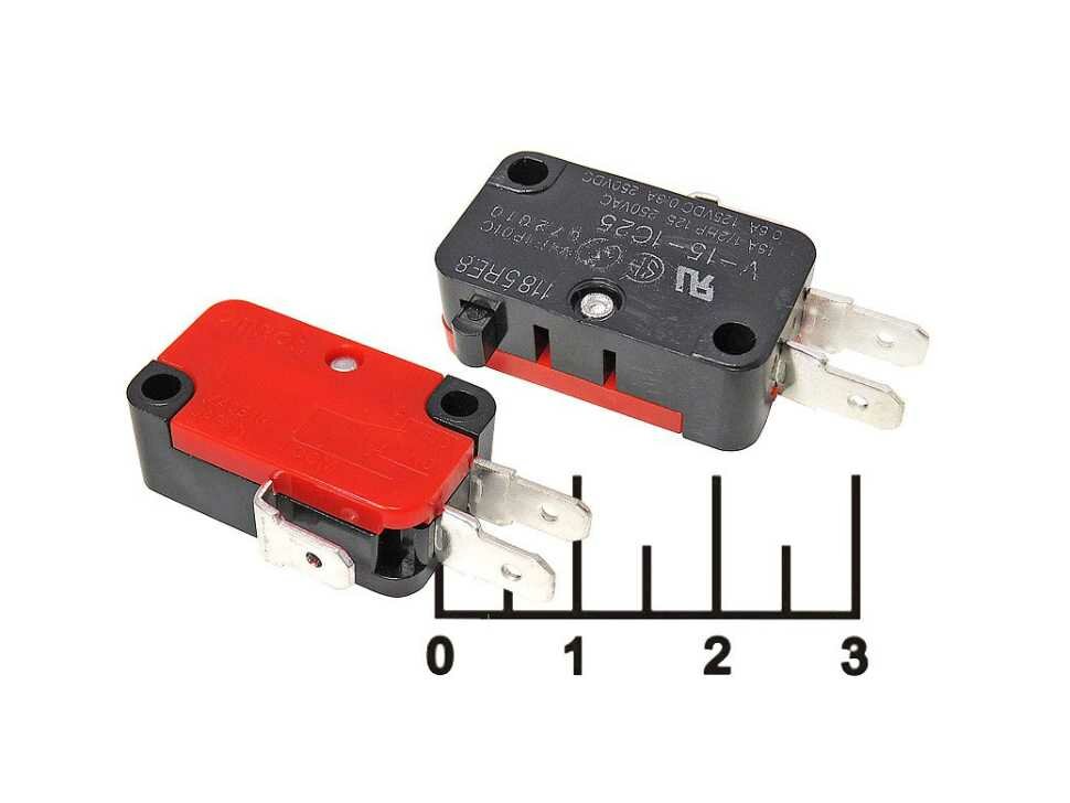 Кнопка тактовая V-15-1C25 OMR15A (KW7) (38-0014)