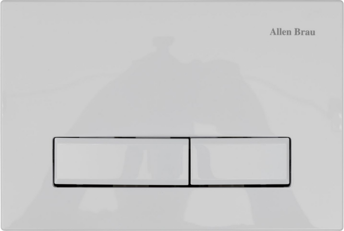 Кнопка смыва Allen Brau Fantasy 9.20003.20 белая глянец