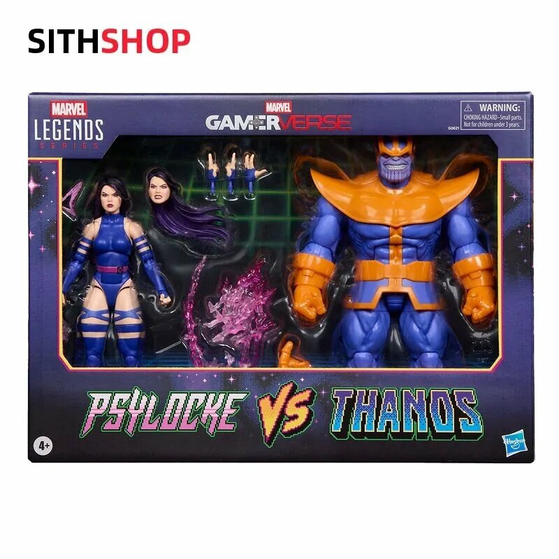 Фигурка Hasbro Marvel Legends Psylocke vs Thanos Gamerverse 6 Inch Action Figure