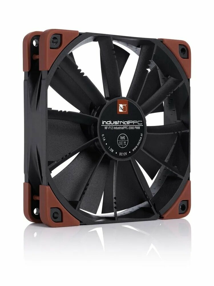 Noctua вентилятор NF-F12 iPPC-2000 PWM, черный