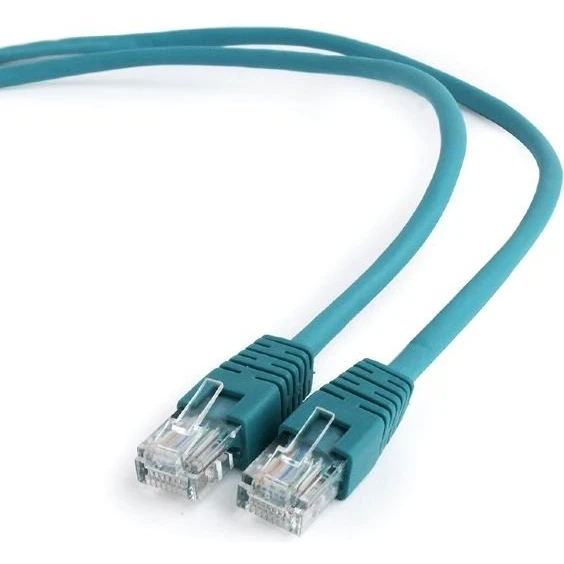 PP12-5M/G Cablexpert Кабель Cablexpert Патч-корд UTP Cablexpert PP12-5M/G кат.5e, 5м, литой, многожильный (зеленый) ( — фото 1