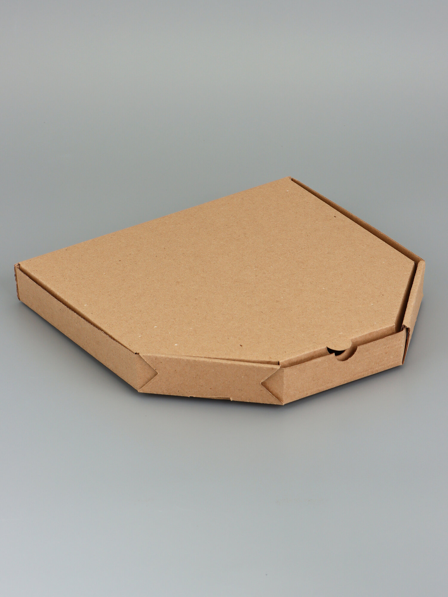 Коробка для пиццы 10 шт. в наборе, бурая, 25,5 х 25,5 х 3 см