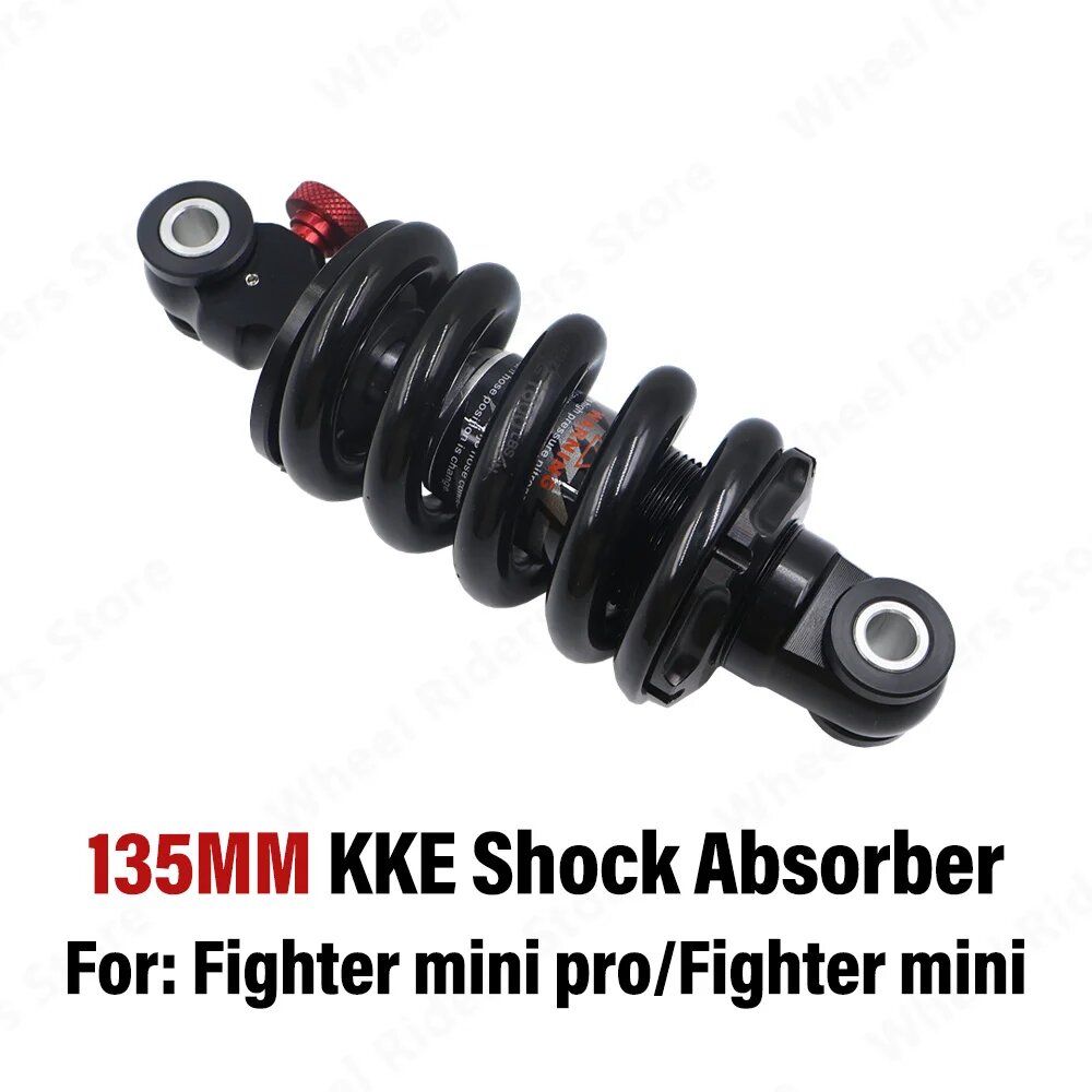 Гидравлический амортизатор KKE 135 мм для Teverun Fighter Mini Pro, регулируемая подвеска