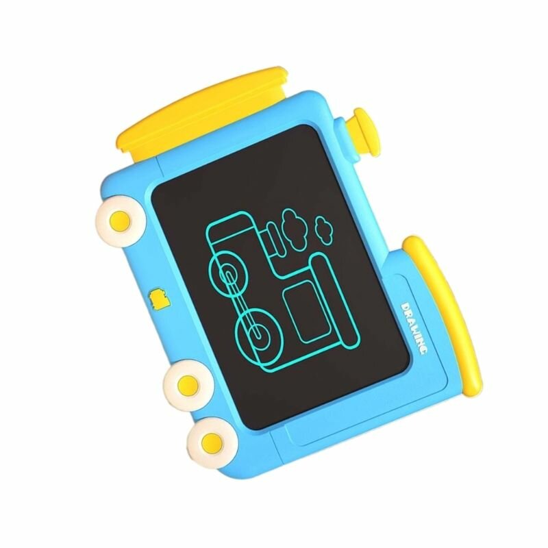 Детская стираемая доска для граффити-монохромный-train