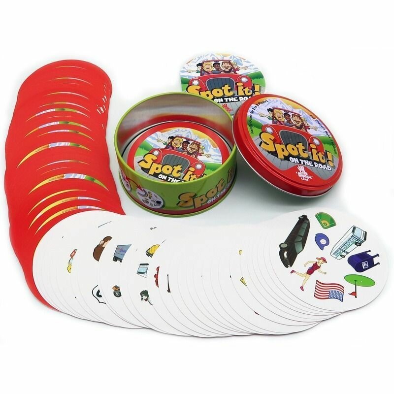 Spot it Game Развлекательная настольная игра для детей и взрослых Доббль "Дуббль" Dobble на внимание и скорость