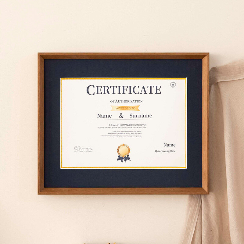 Рамка для диплома формата А4, рамка для почетной грамоты, настенная рамка для фотографий, рамка для награды выпускнику, акриловая фоторамка 20inch