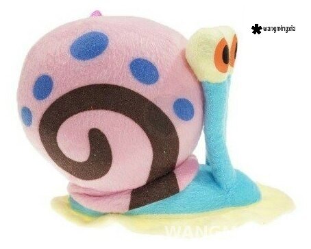 Мягкая игрушка "Улитка Гэри", плюш, полипропиленовый хлопок, 15см