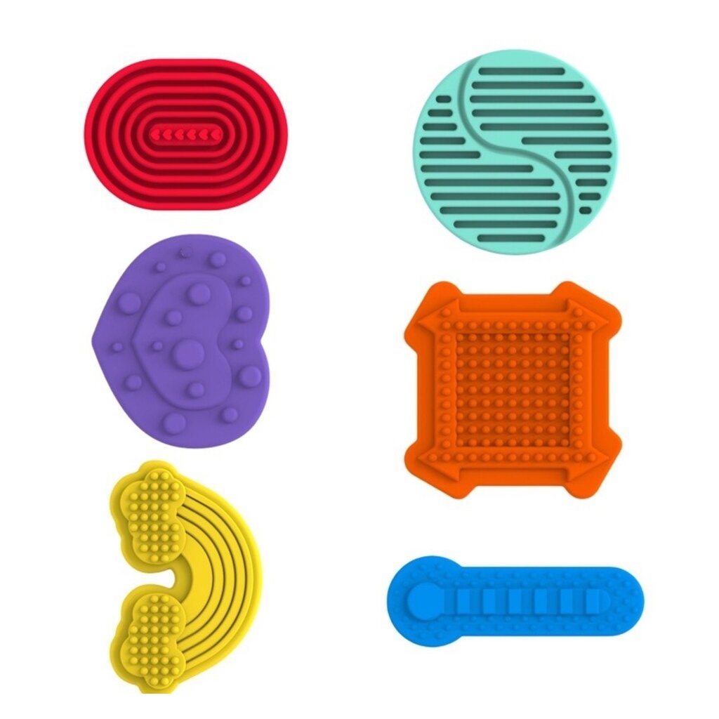 1 коробка детских сенсорных камней, детские декомпрессионные игрушки, мягкая силиконовая текстура, сенсорные камни