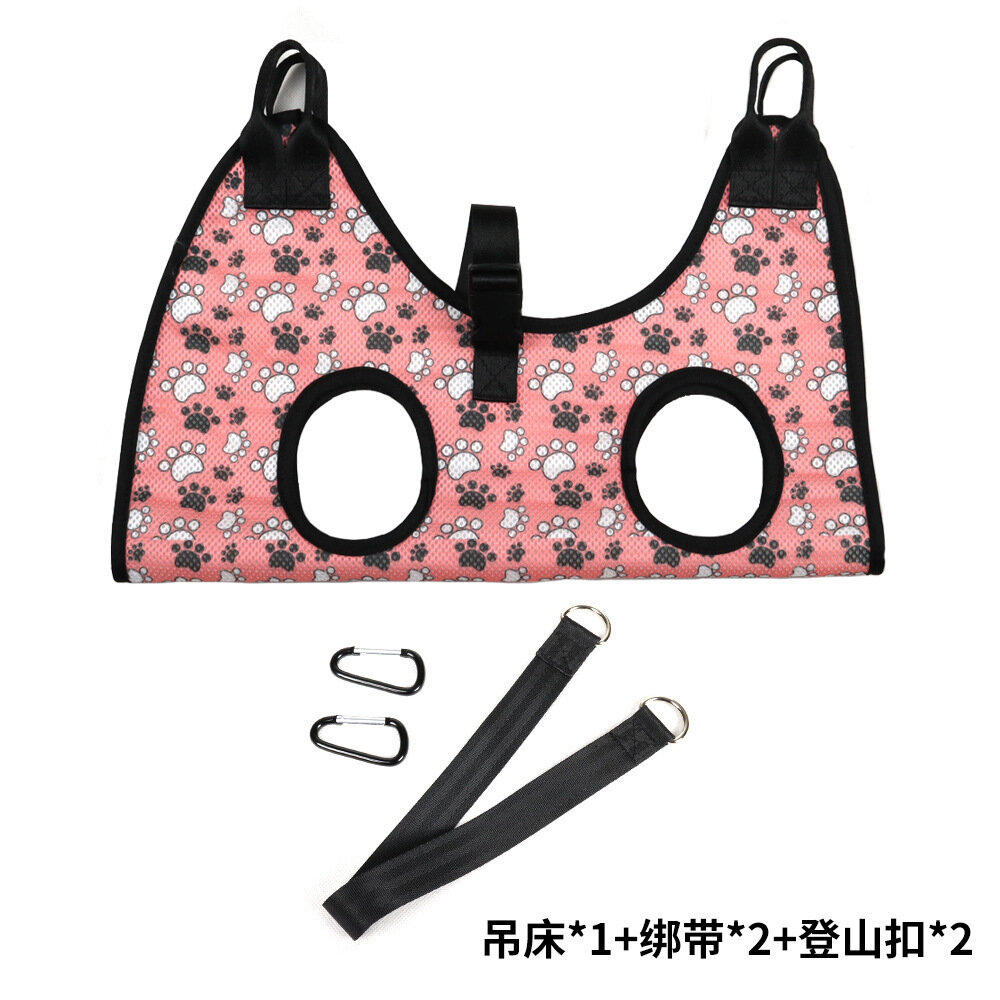 Портативный гамак для домашних животных, набор для стрижки и ухода за когтями кошек и собак, сумка для мытья кошек, индивидуальная обработка