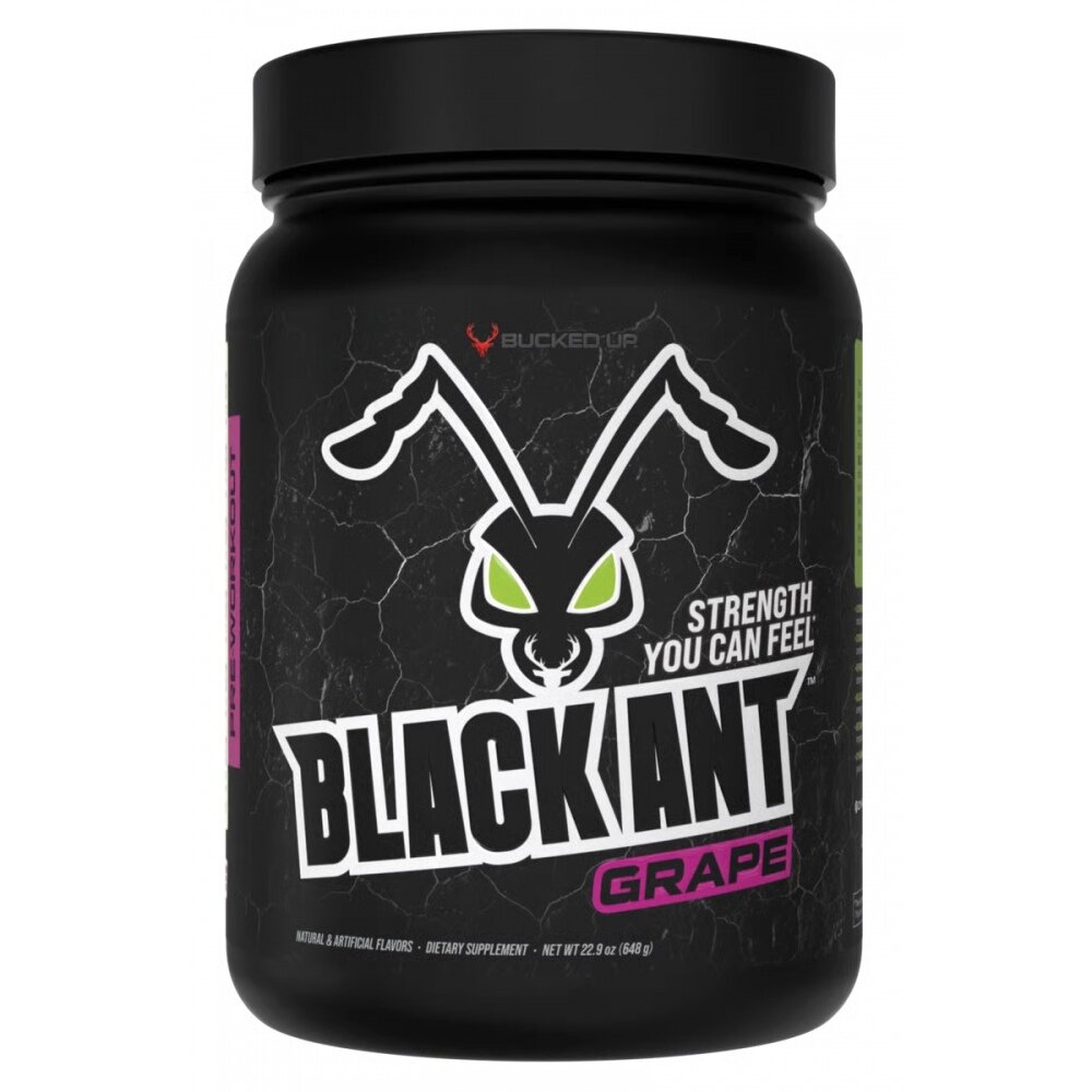 Предтреник Bucked Up Black Ant, 634-648 г, Вкус Citrus / Цитрус, Вес 634 г